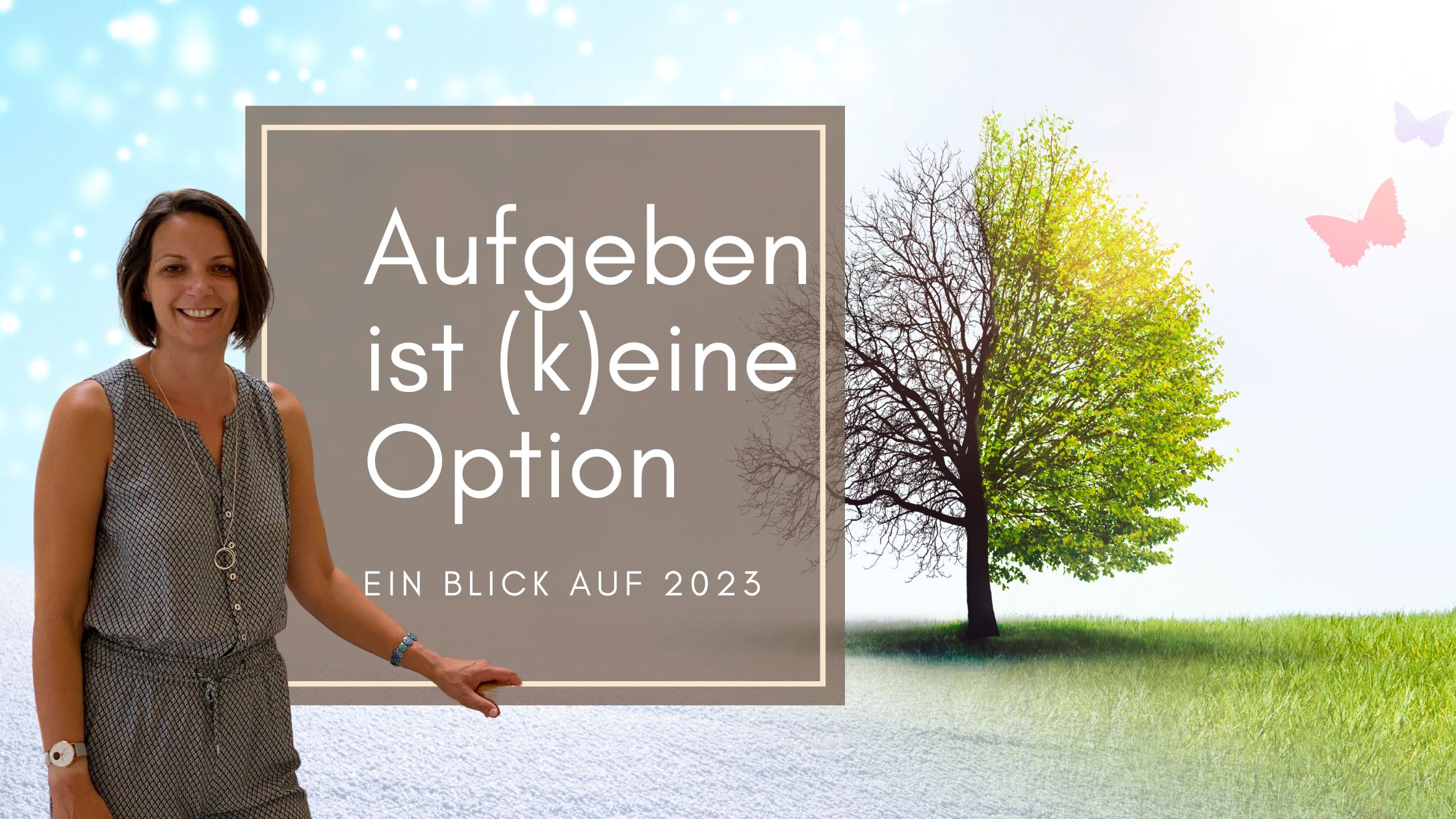 Aufgeben ist (keine) Option – mein Rückblick auf das Schreibjahr 2023 ...